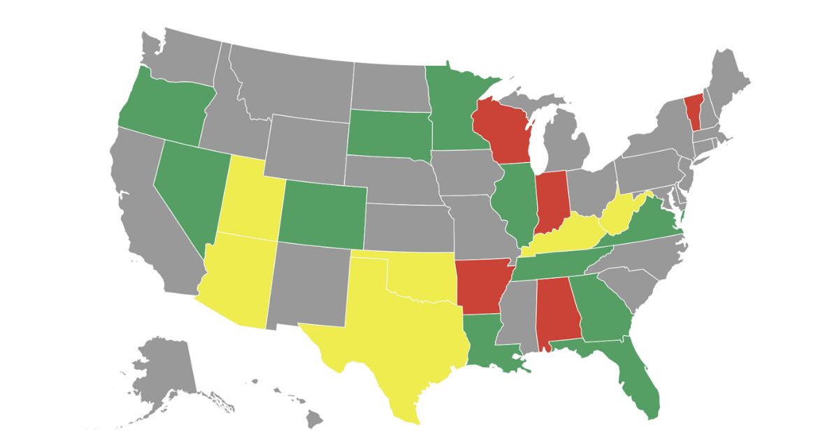 Legality by State - Holistic Alternative Recovery Trust